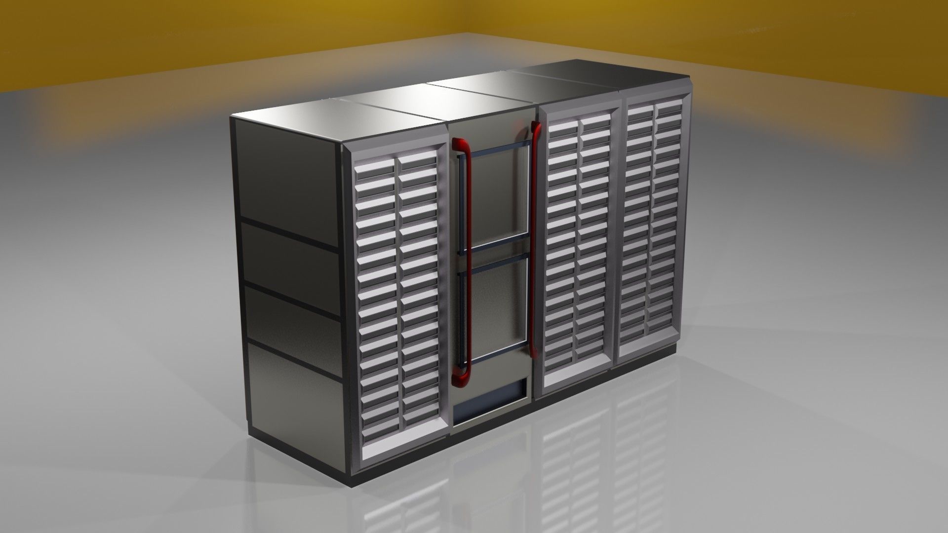 Server rack 3D model | CGTrader