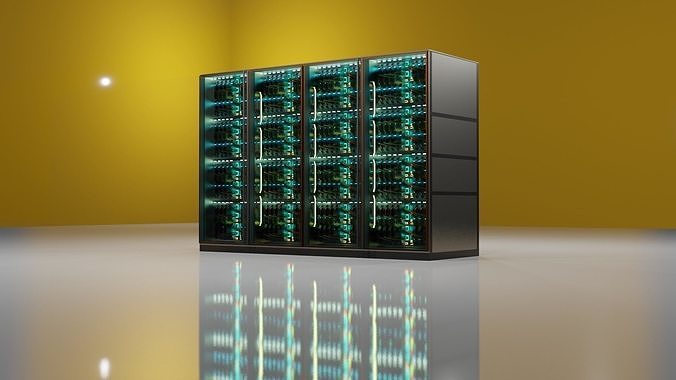 Server rack 3D model | CGTrader