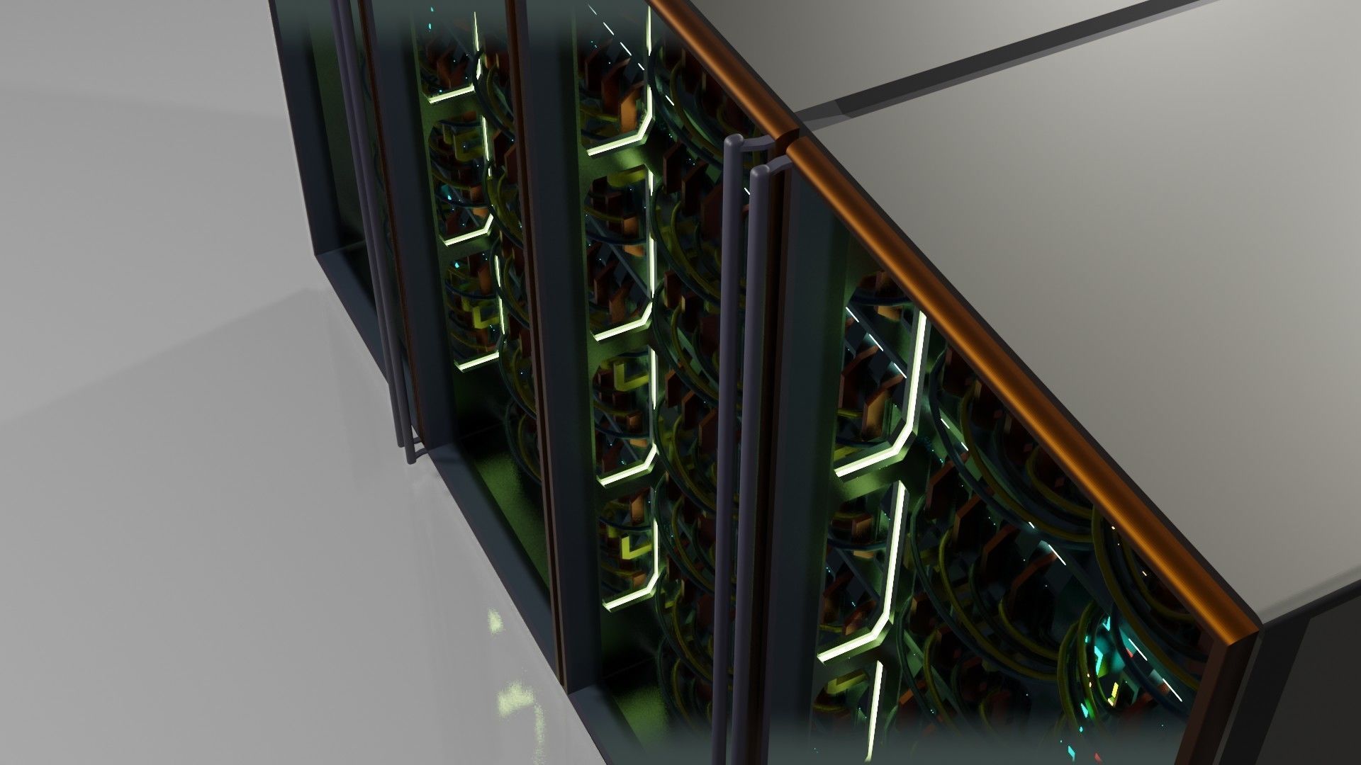 Server rack 3D model | CGTrader