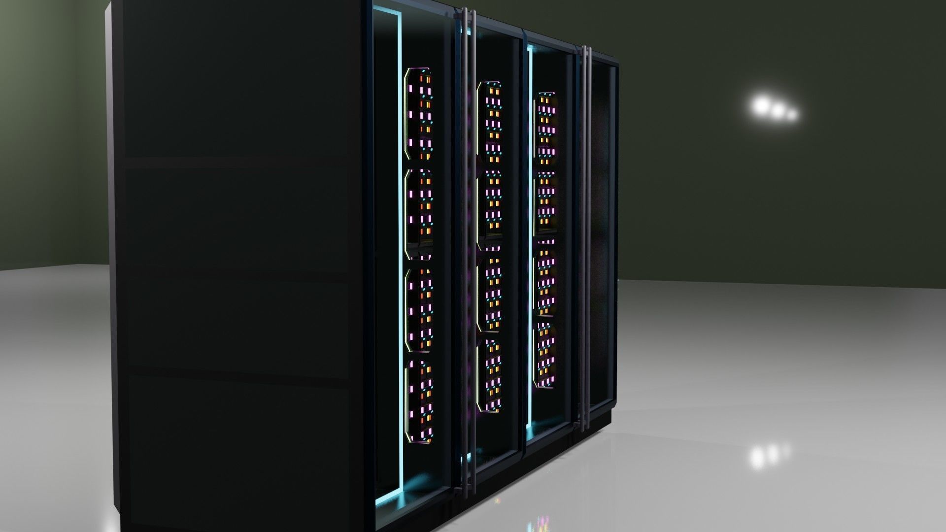 Server rack 3D model | CGTrader