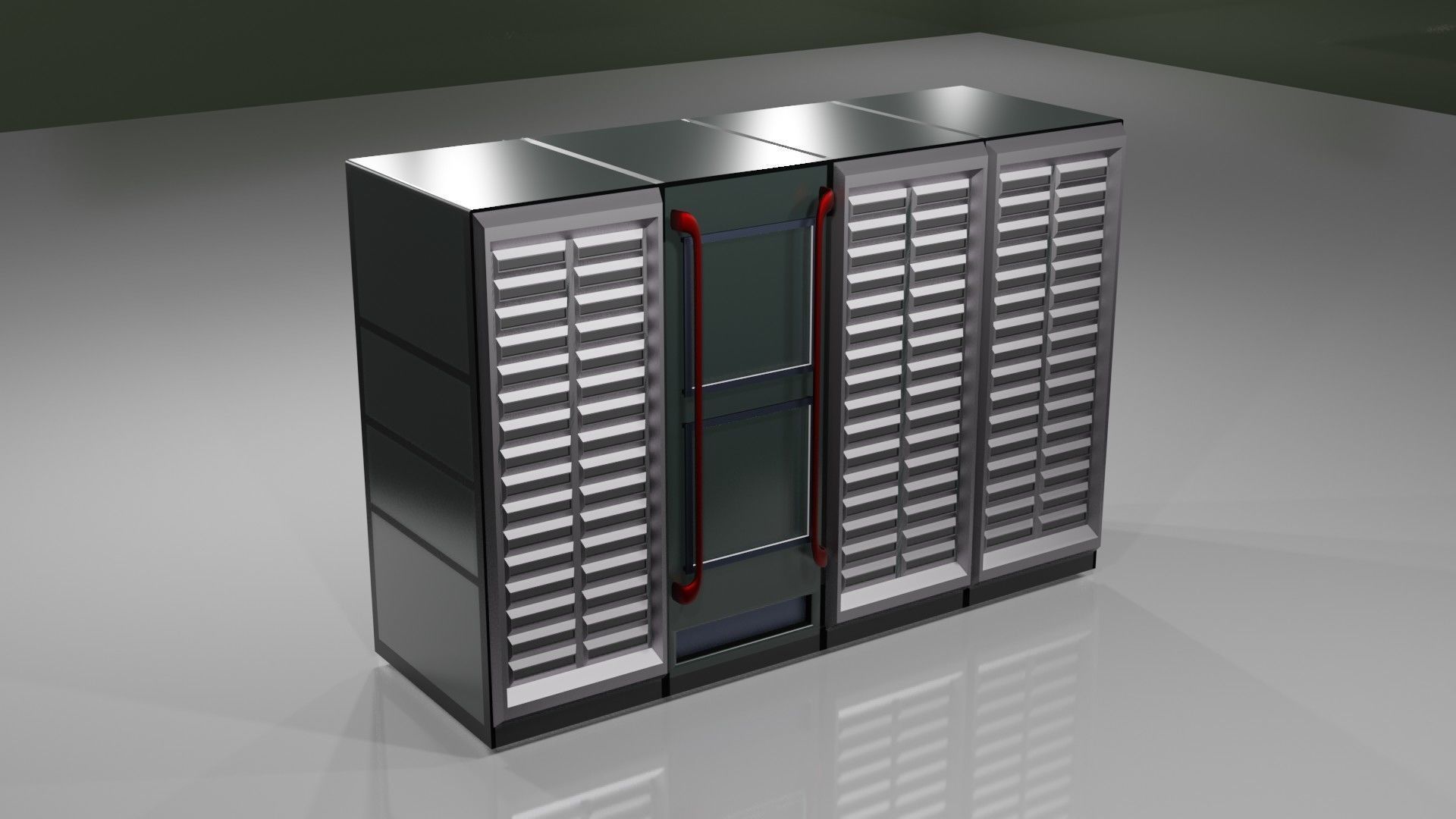 Server rack 3D model | CGTrader