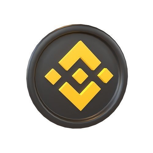 3D model Cartoon Binance Coin v1 003 VR / AR / low-poly | CGTrader