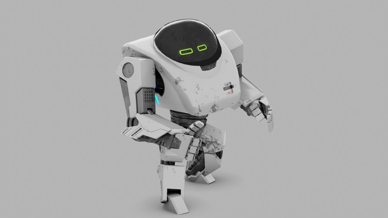 android rigged character 3D model rigged | CGTrader