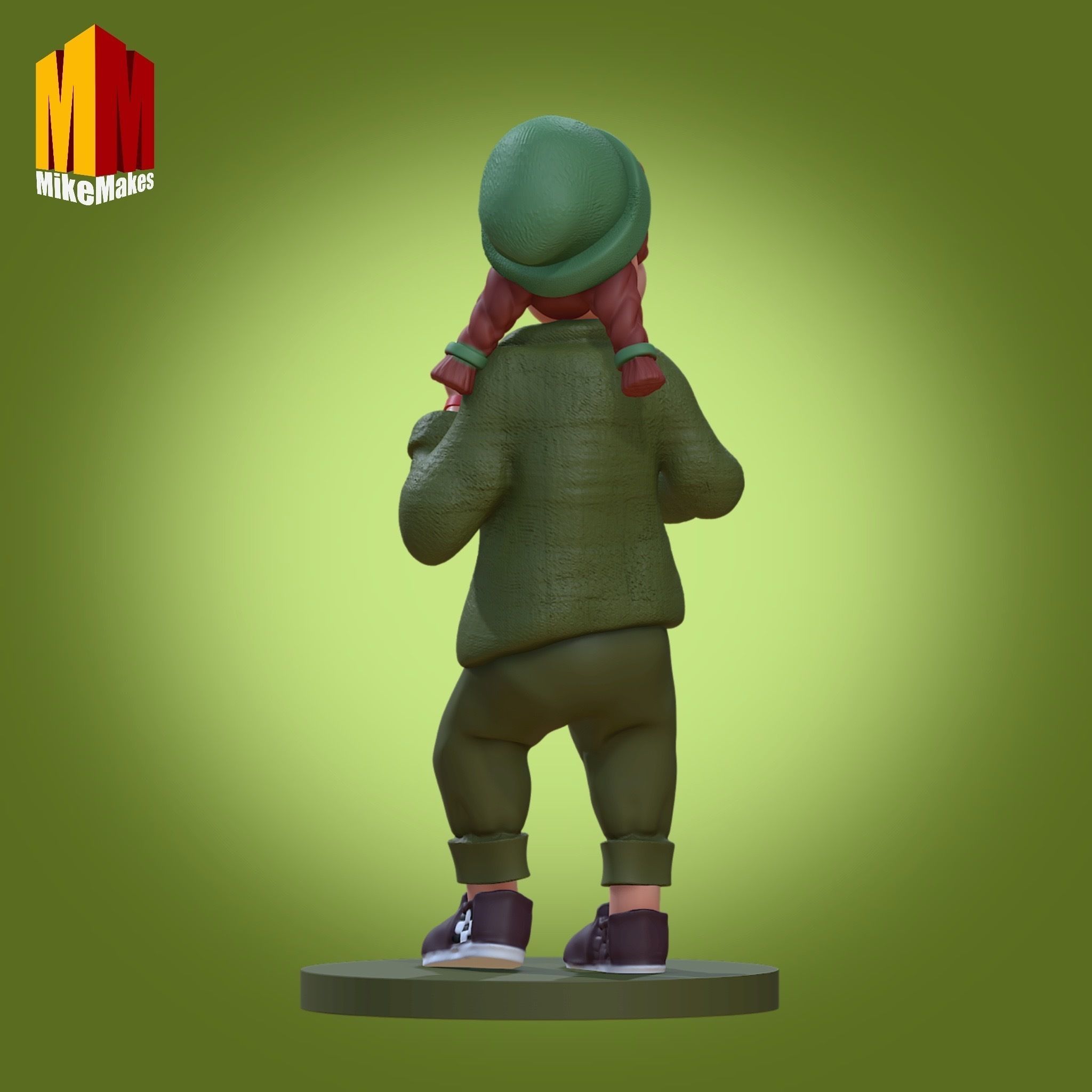 Turning Red Miriam Figurine 3D model 3D printable | CGTrader