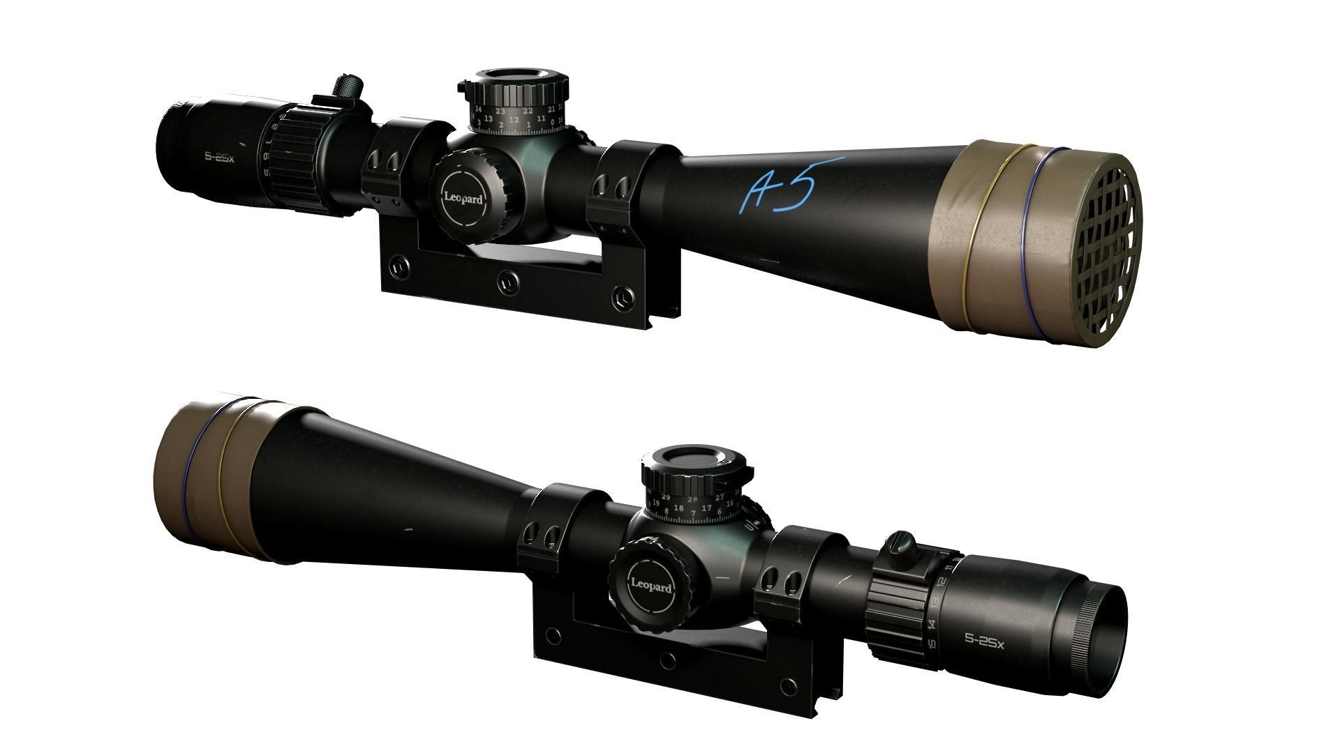 3D model AXMC sniper riffle VR / AR / low-poly | CGTrader