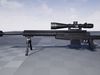 3D model AXMC sniper riffle VR / AR / low-poly | CGTrader