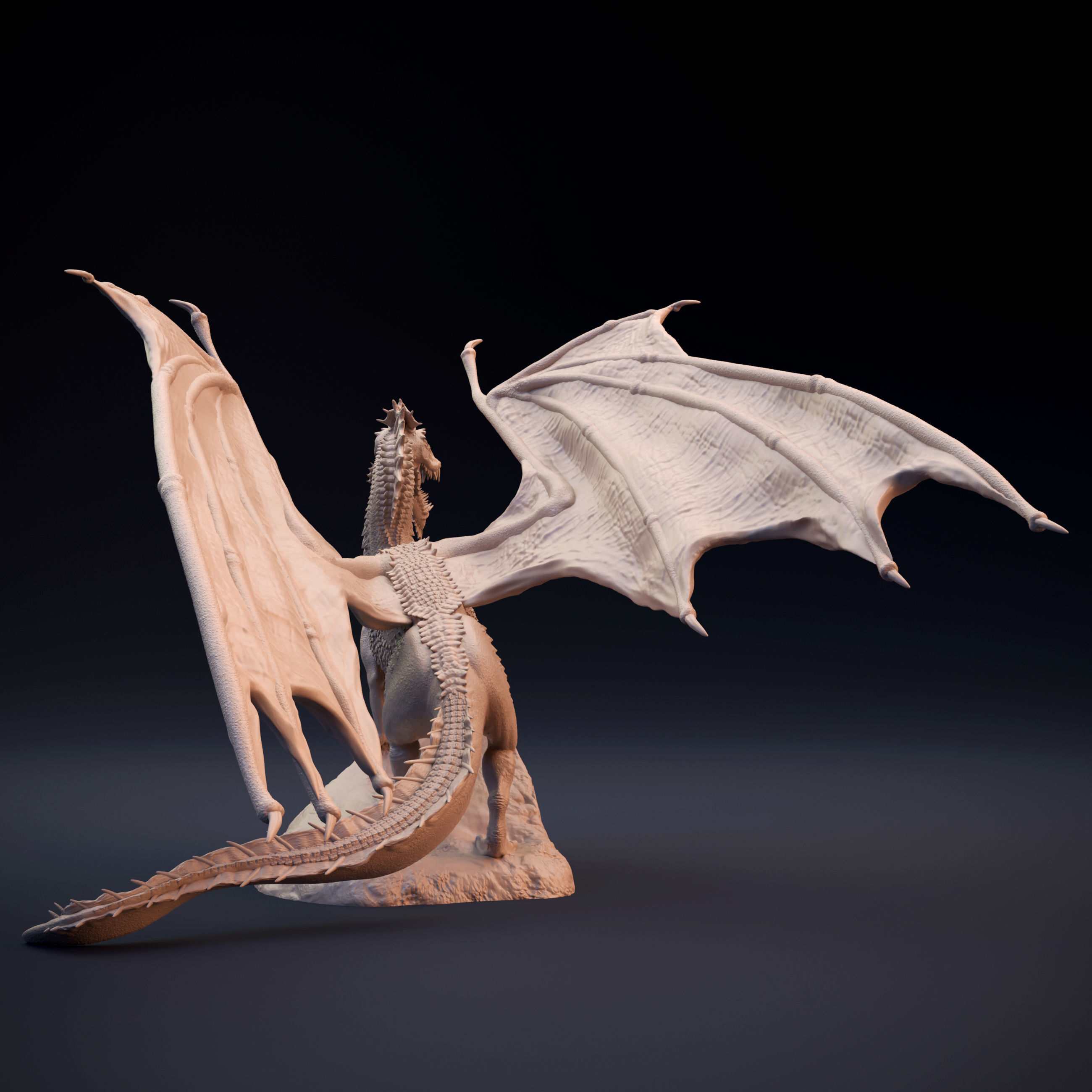 Water dragon 3D model 3D printable | CGTrader