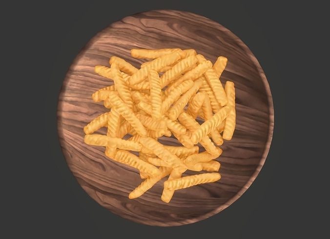 stylized snack food 016 VR Webtoon Webcomic Manga Toon Comic 3D model ...