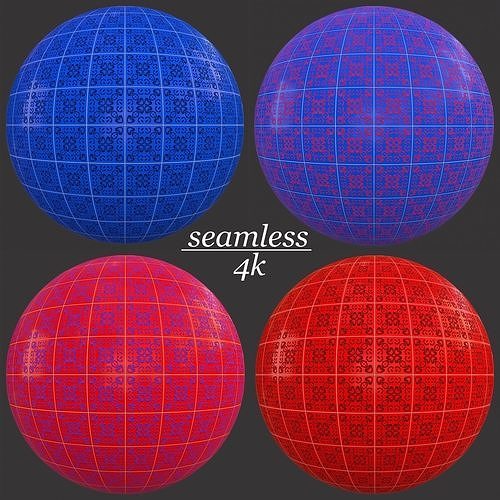 tile-4k-4color-seamless-set03 sphere Texture | CGTrader