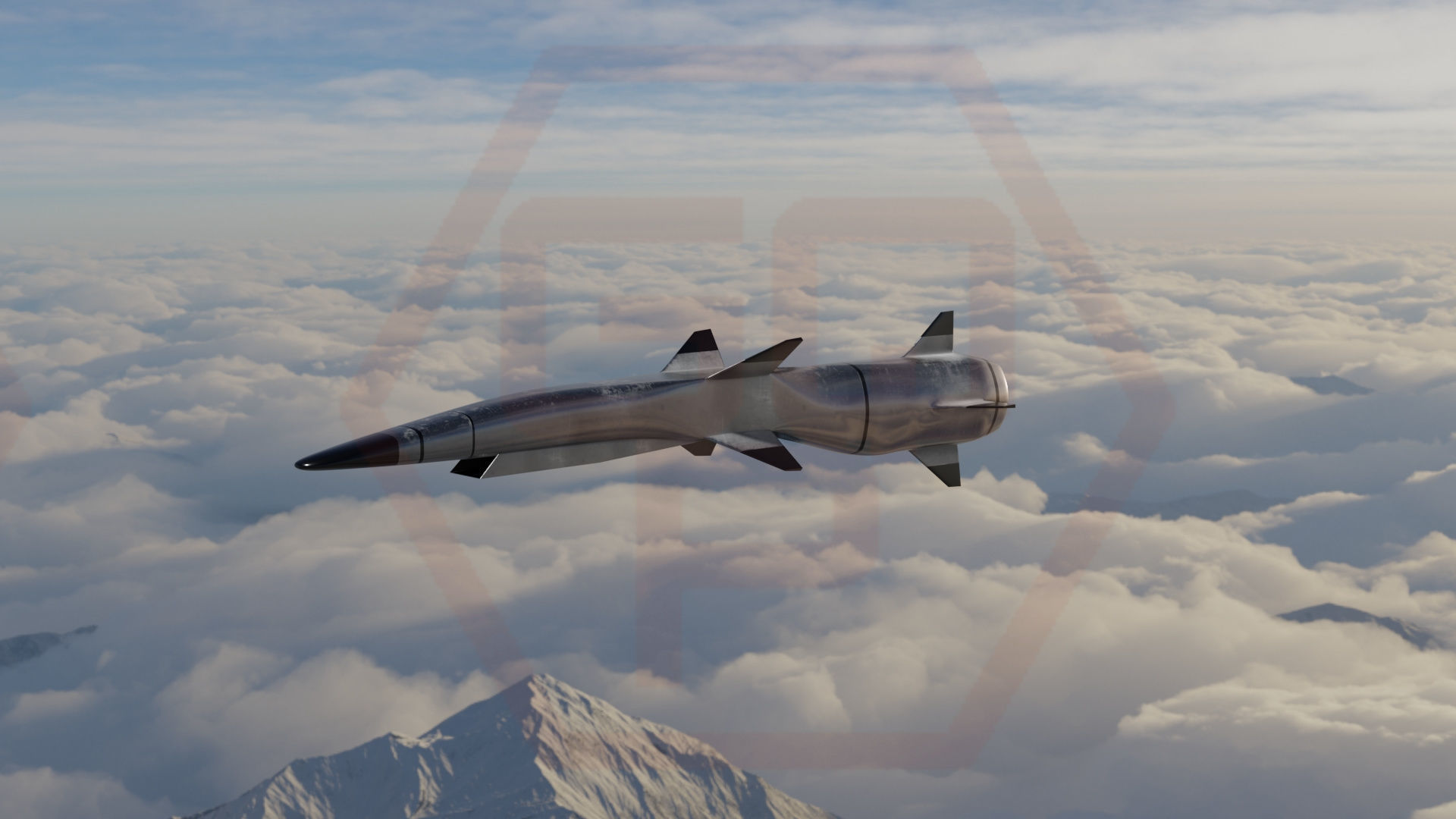 3D model HYPERSONIC ROCKET VR / AR / low-poly | CGTrader