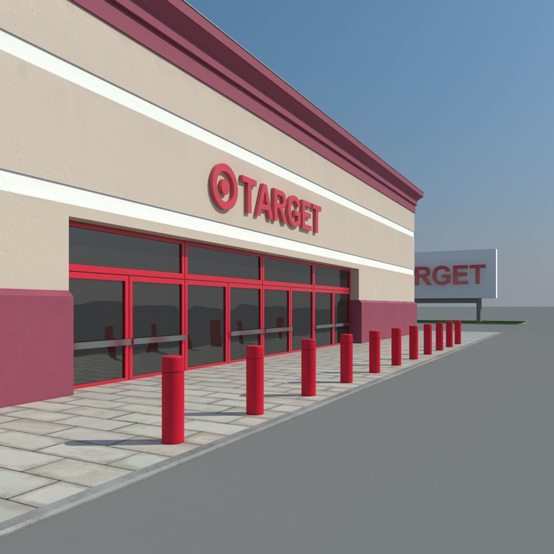 Target Retail Store 3D model | CGTrader