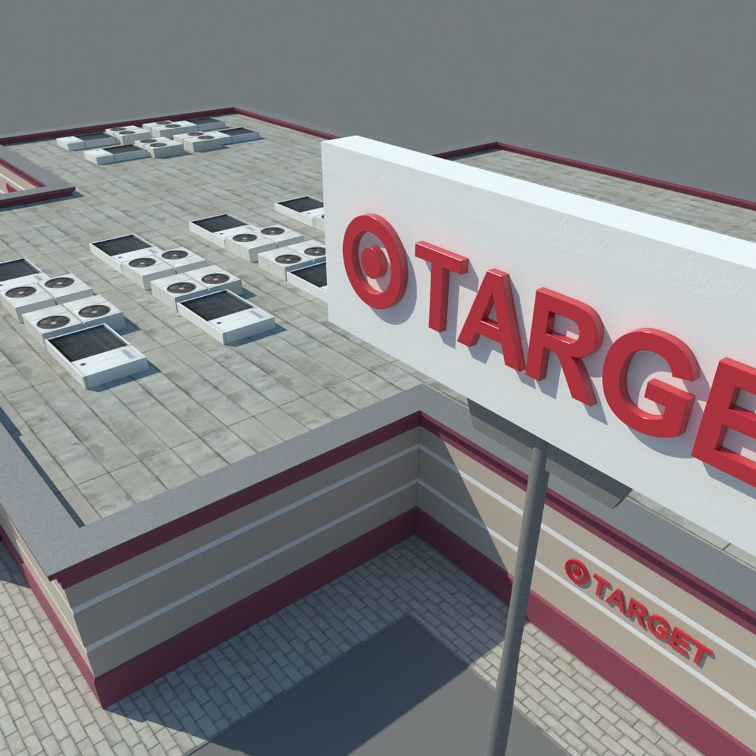 Target Retail Store 3D model | CGTrader
