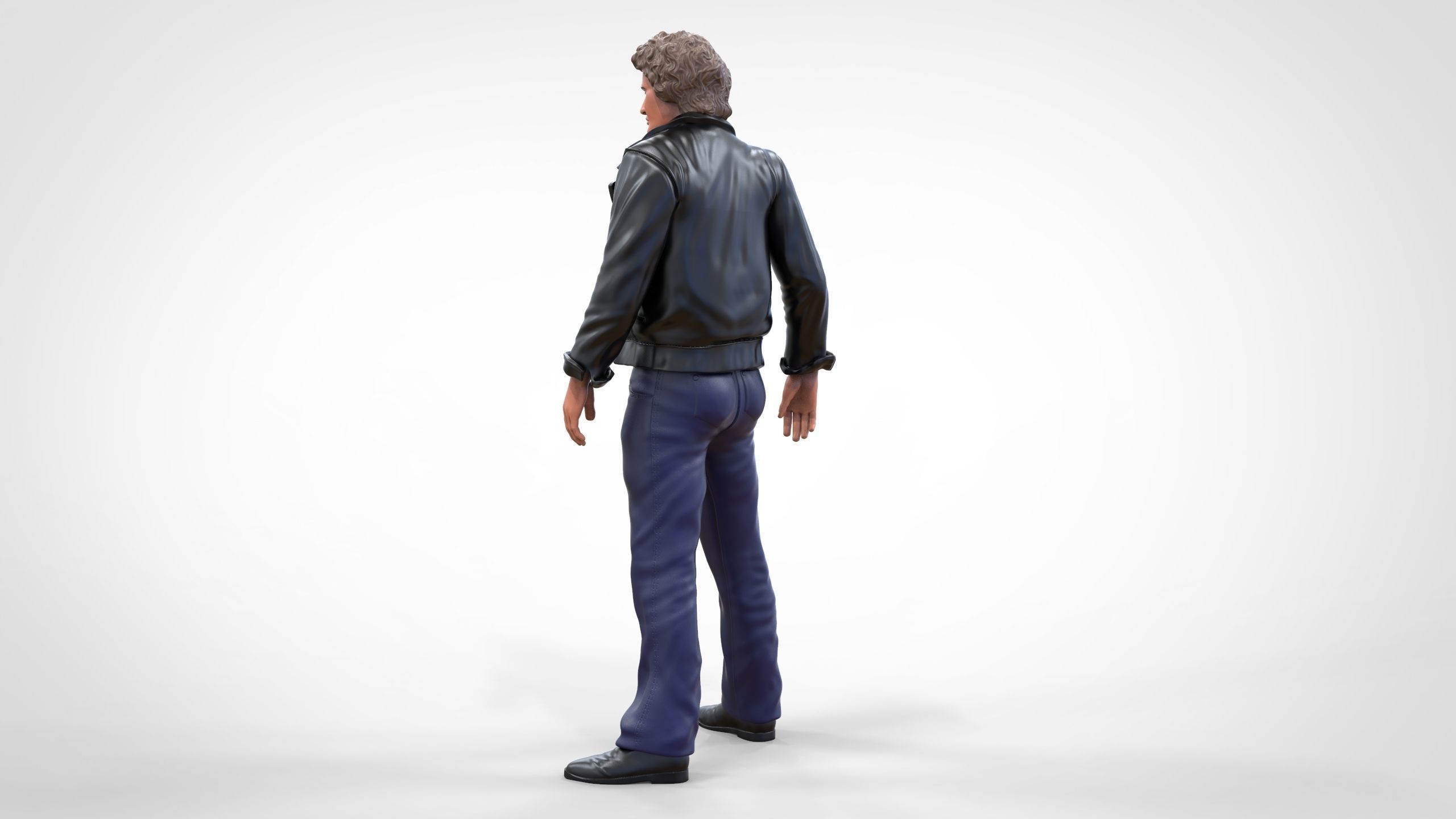 Michael Knight in Knight Rider 3D model 3D printable | CGTrader