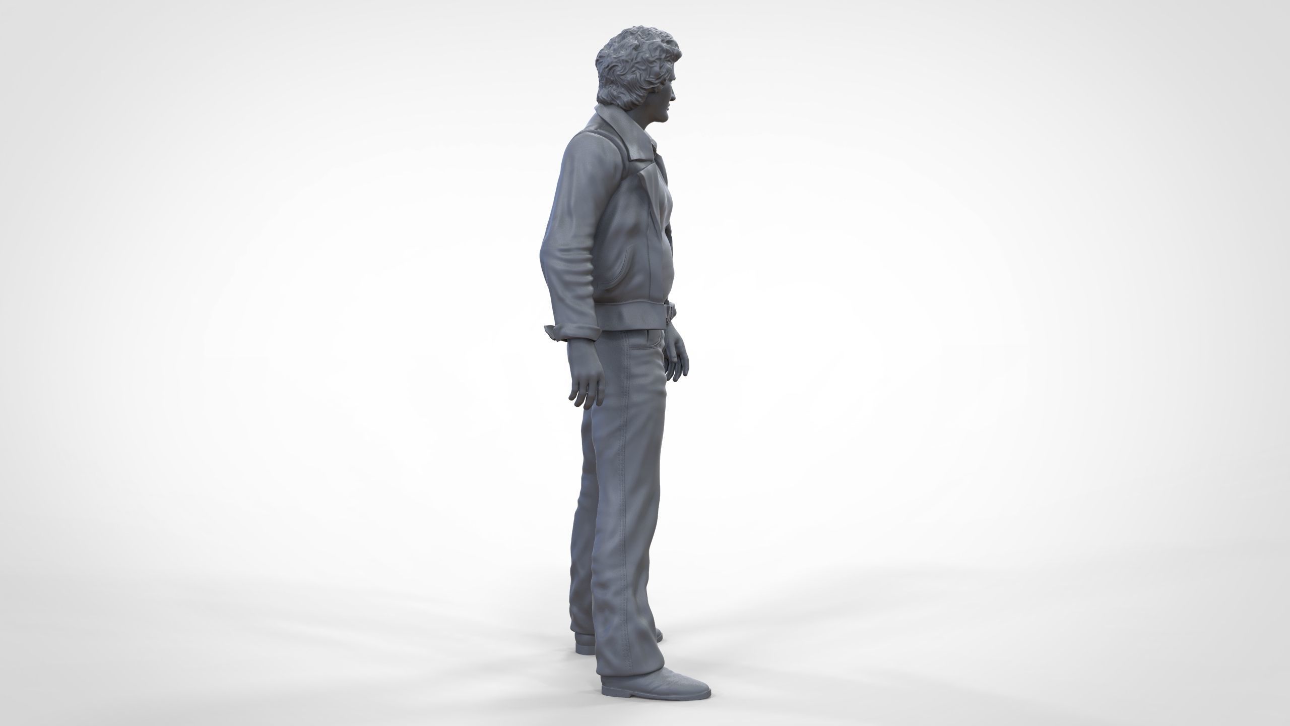Michael Knight in Knight Rider 3D model 3D printable | CGTrader