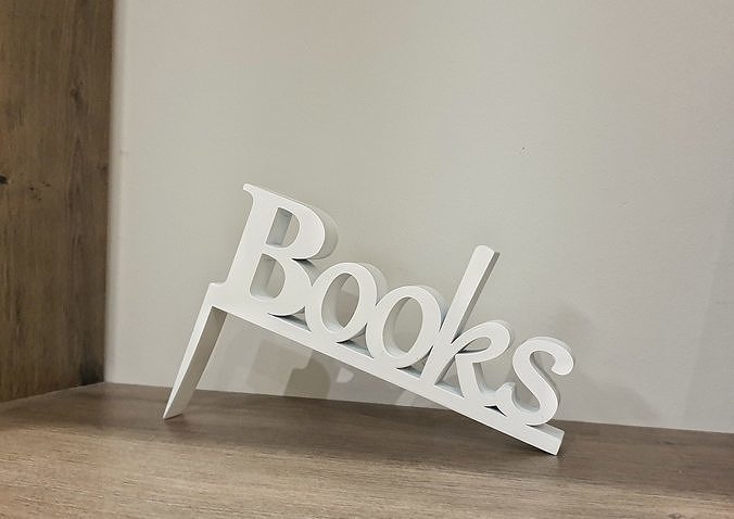 Book Holder 3D model 3D printable | CGTrader