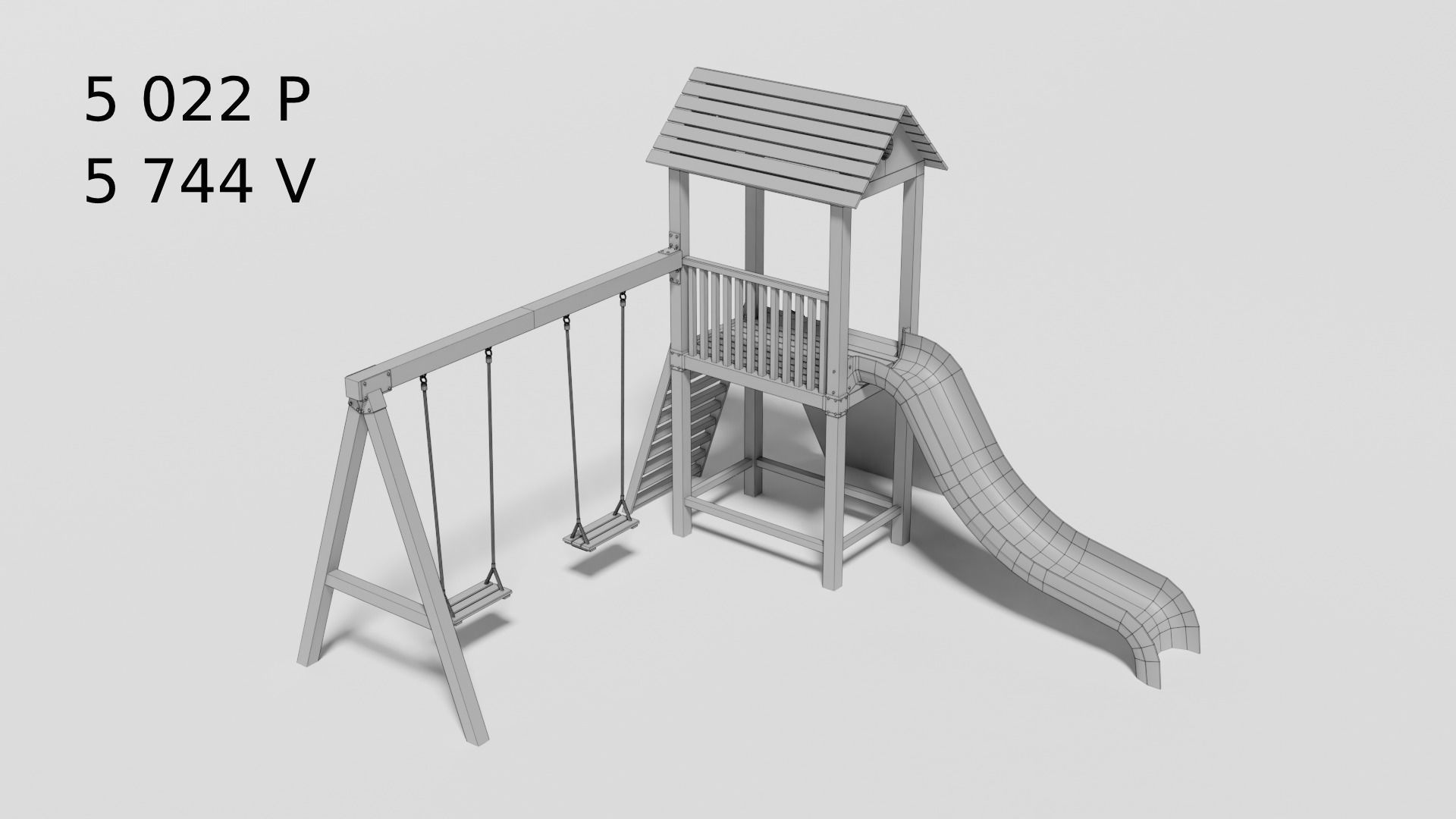 3D model Playground pack v3 VR / AR / low-poly | CGTrader