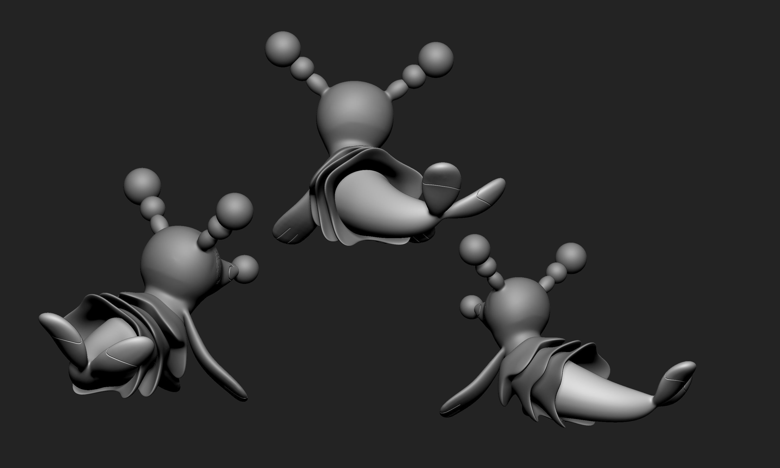 Pokemon - Brionne 3D model 3D printable | CGTrader