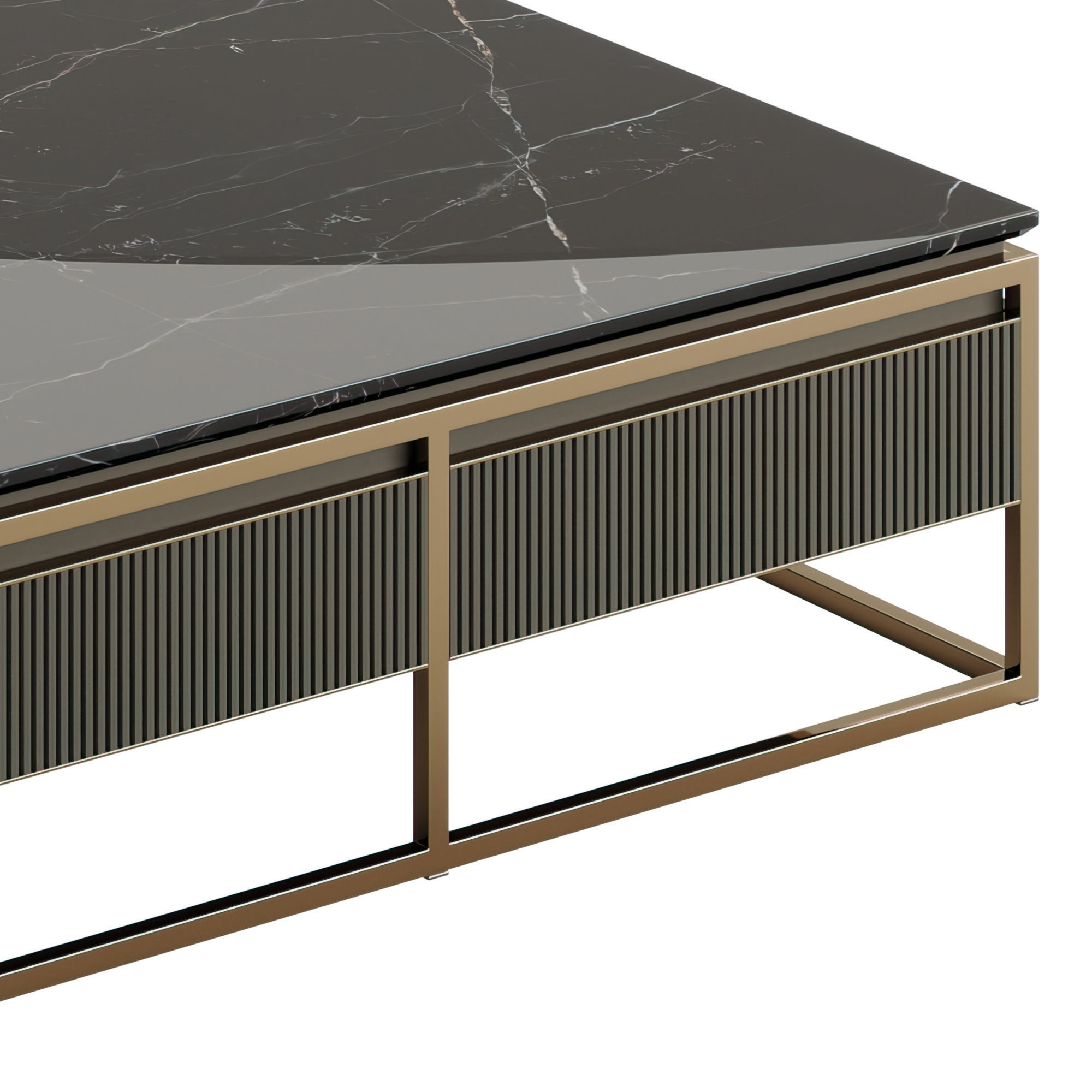 Visionnaire Home Banner Low Table 3D model | CGTrader