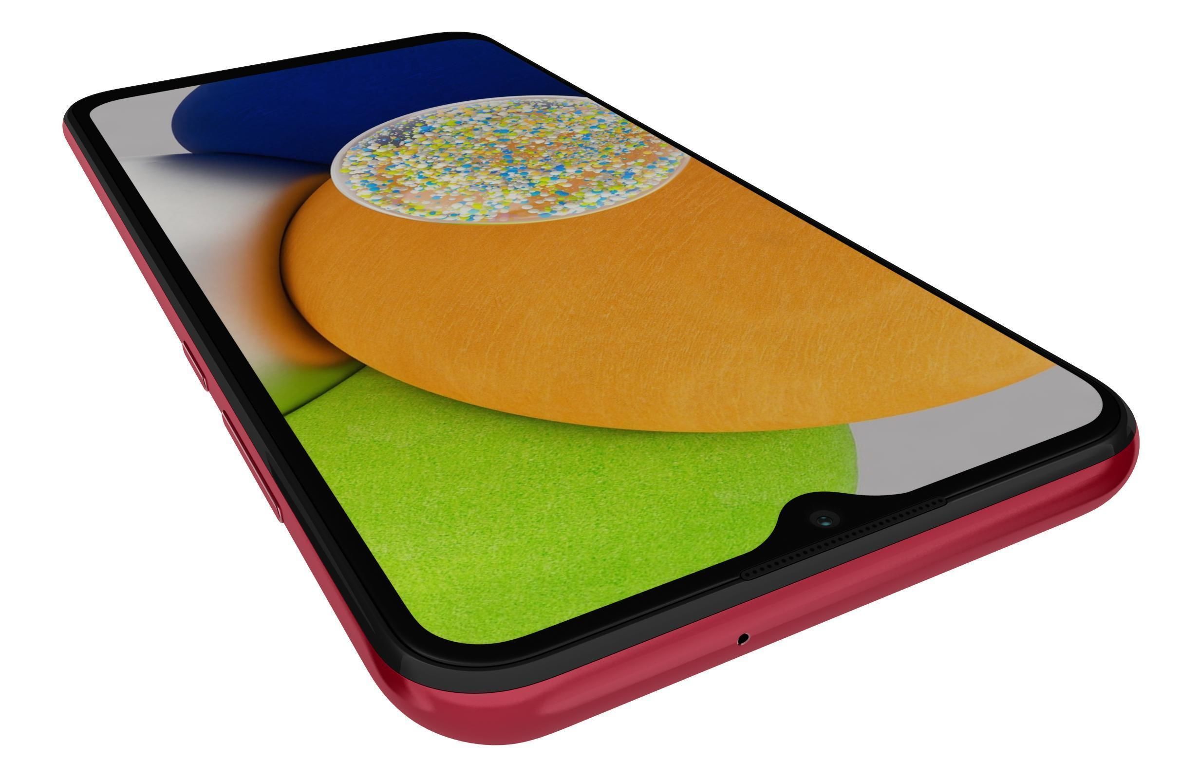 Samsung Galaxy A03 All Colors 3D model | CGTrader