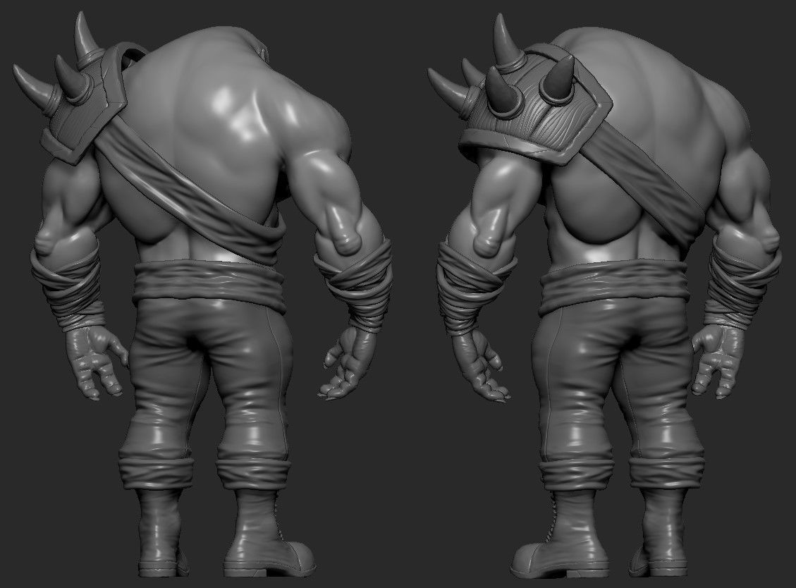 High Poly Monster Sculpt 3D model | CGTrader