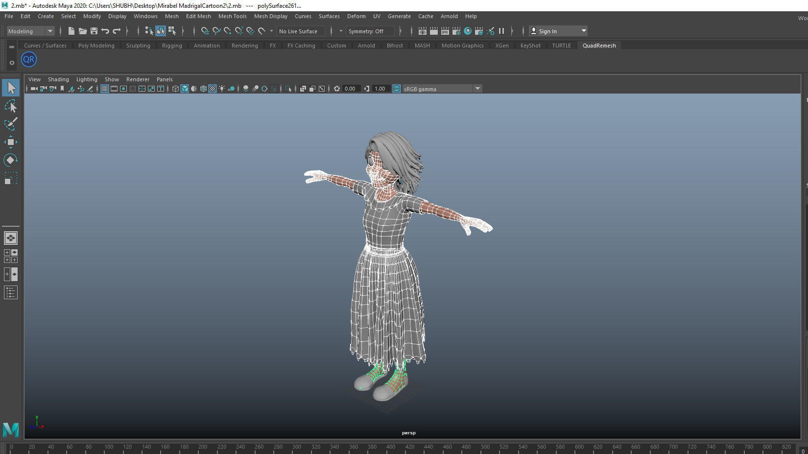 Mirabel Madrigal Encanto 3D model | CGTrader