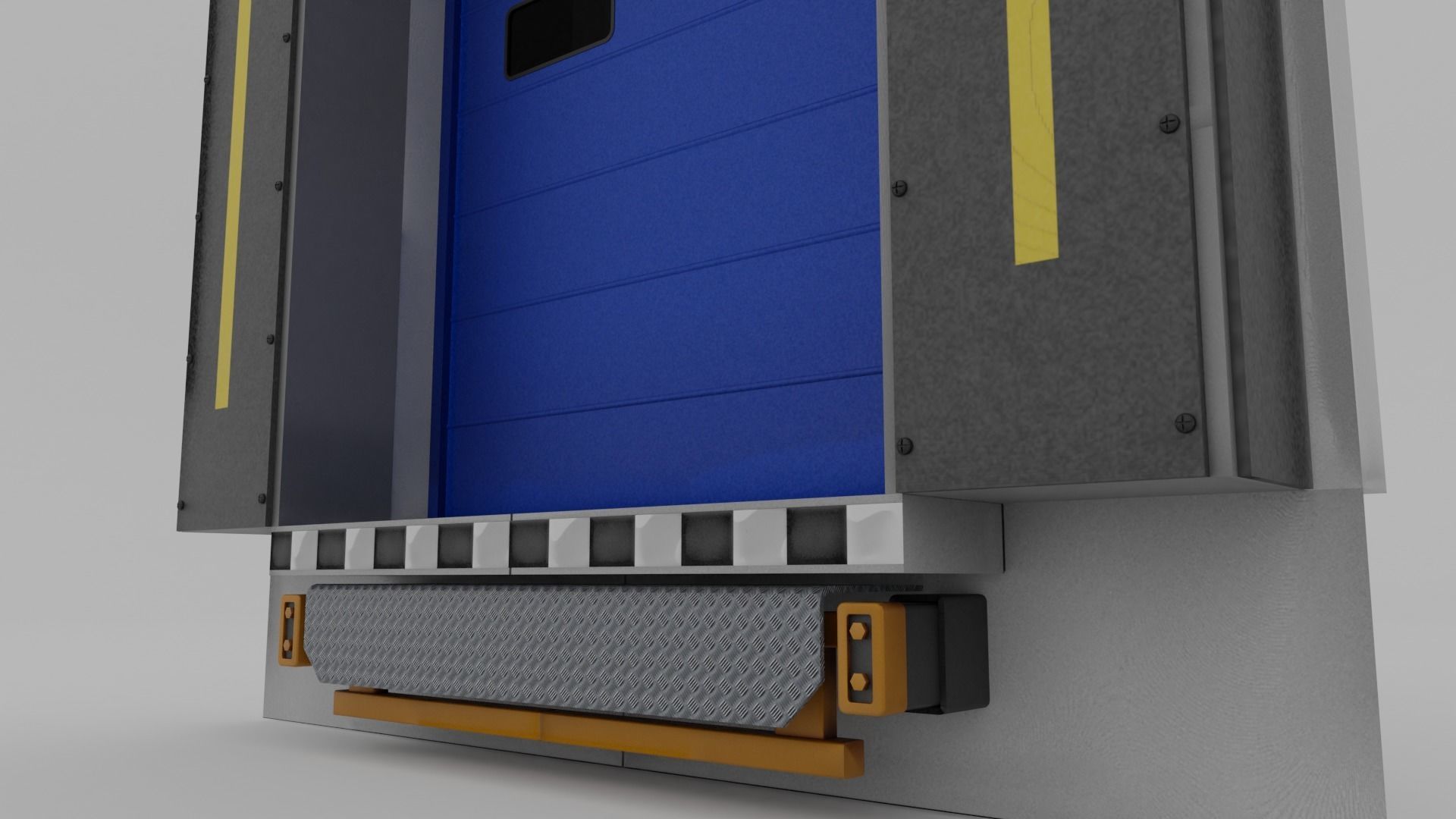 3D model Loading dock door VR / AR / low-poly | CGTrader