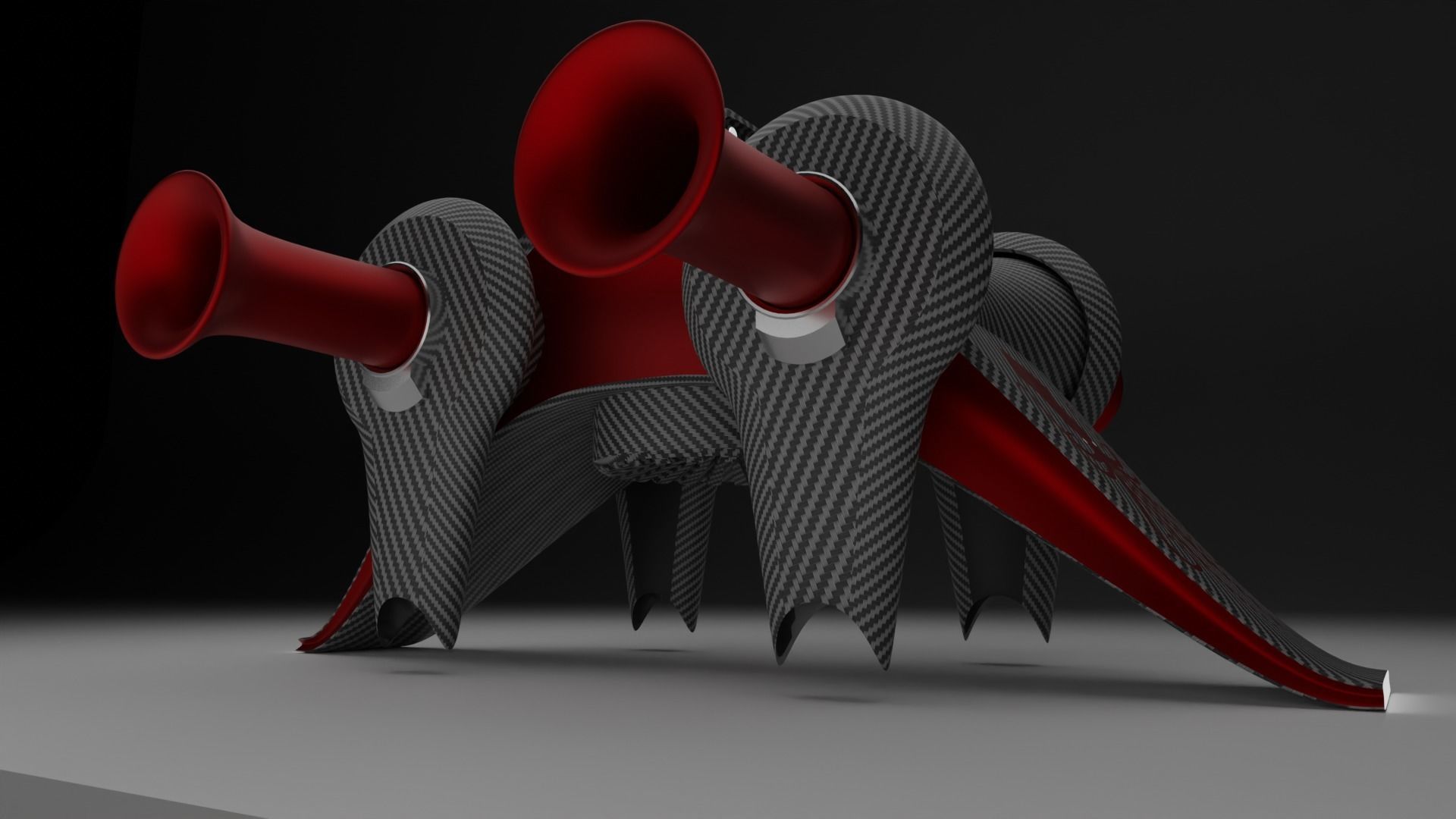 Drone octopus weapon with parts free 3D model | CGTrader