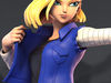 ANDROID 18 STL READY FOR 3D PRINTING 3D model 3D printable | CGTrader