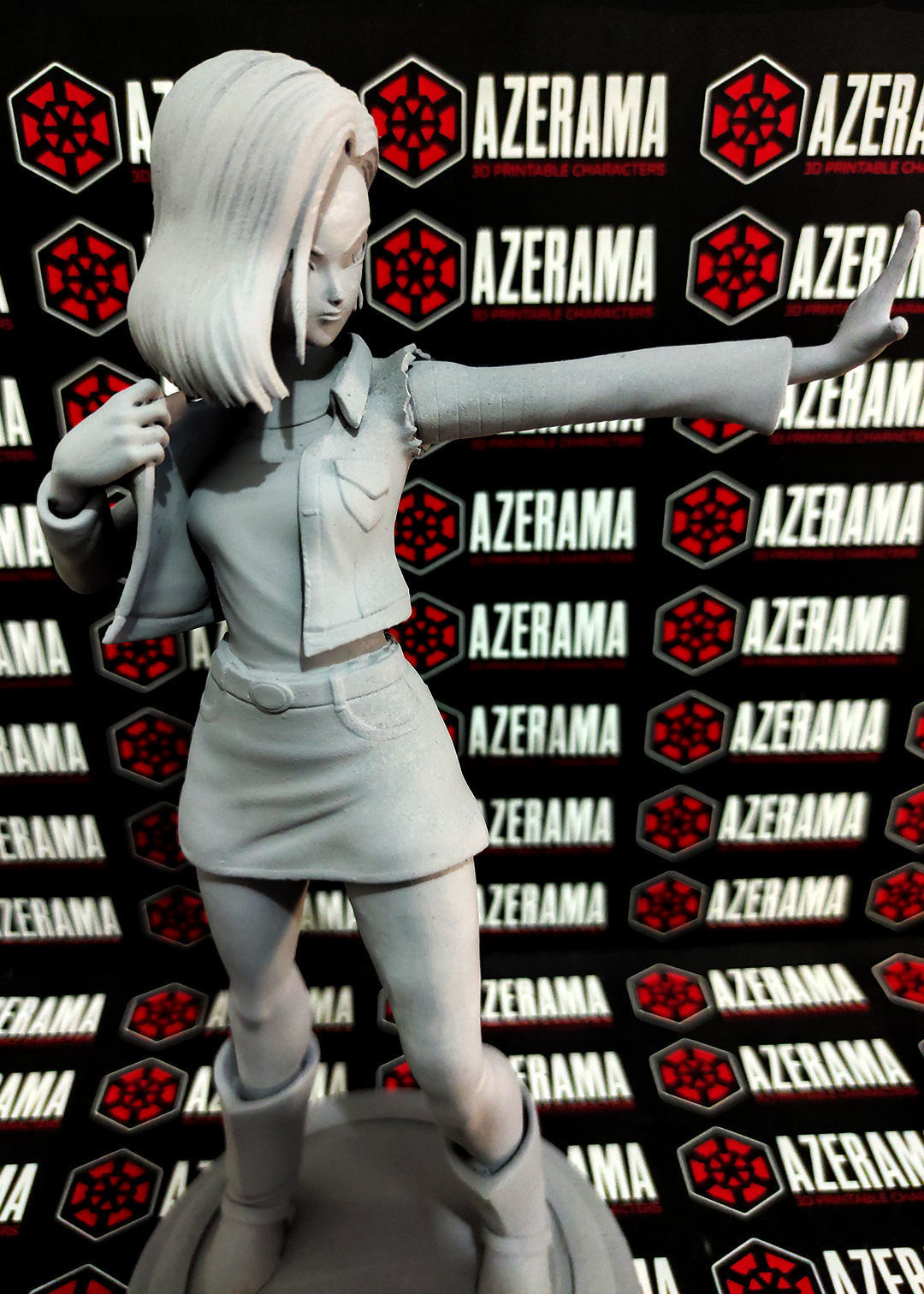 ANDROID 18 STL READY FOR 3D PRINTING 3D model 3D printable | CGTrader