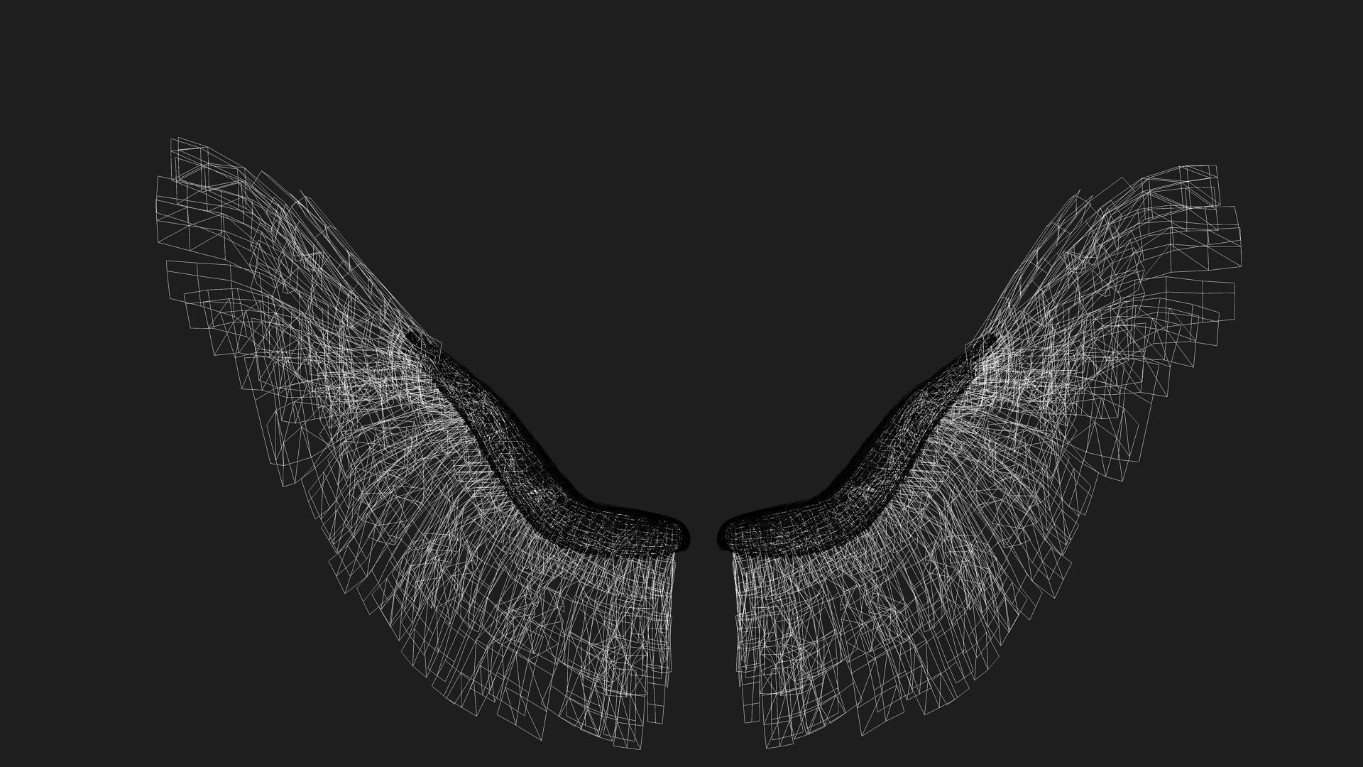 Angel Wings 3D model animated rigged | CGTrader
