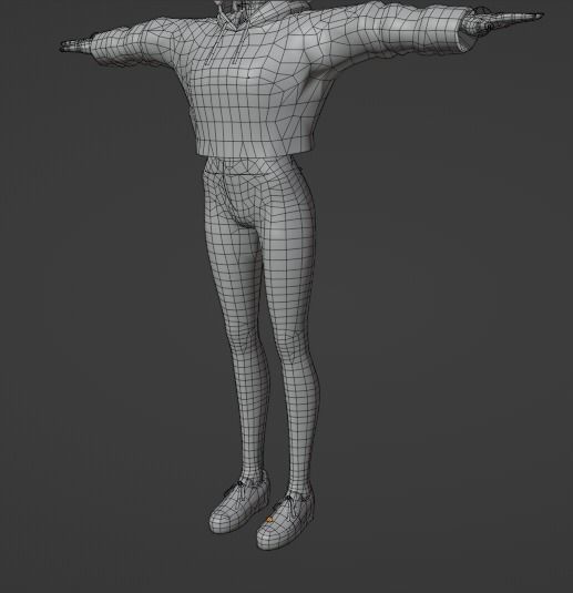 3D model Shiro Anime Character VR / AR / low-poly | CGTrader