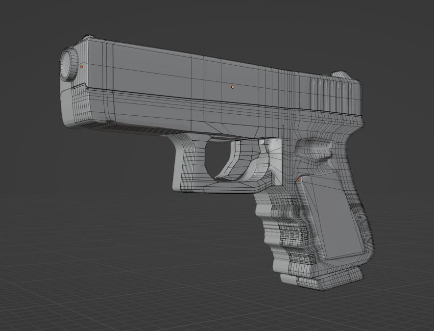 Glock 19 Model 3D model | CGTrader