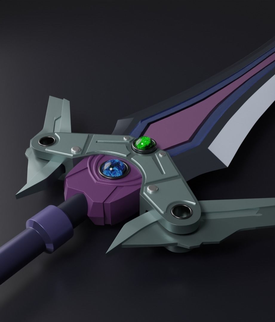 Force Stealer - Dissidia NT Version 3D model | CGTrader