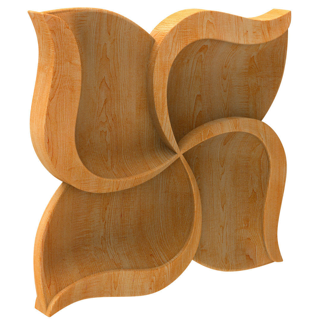 CNC file for wood STL files serving plate 3D models 3D model | CGTrader