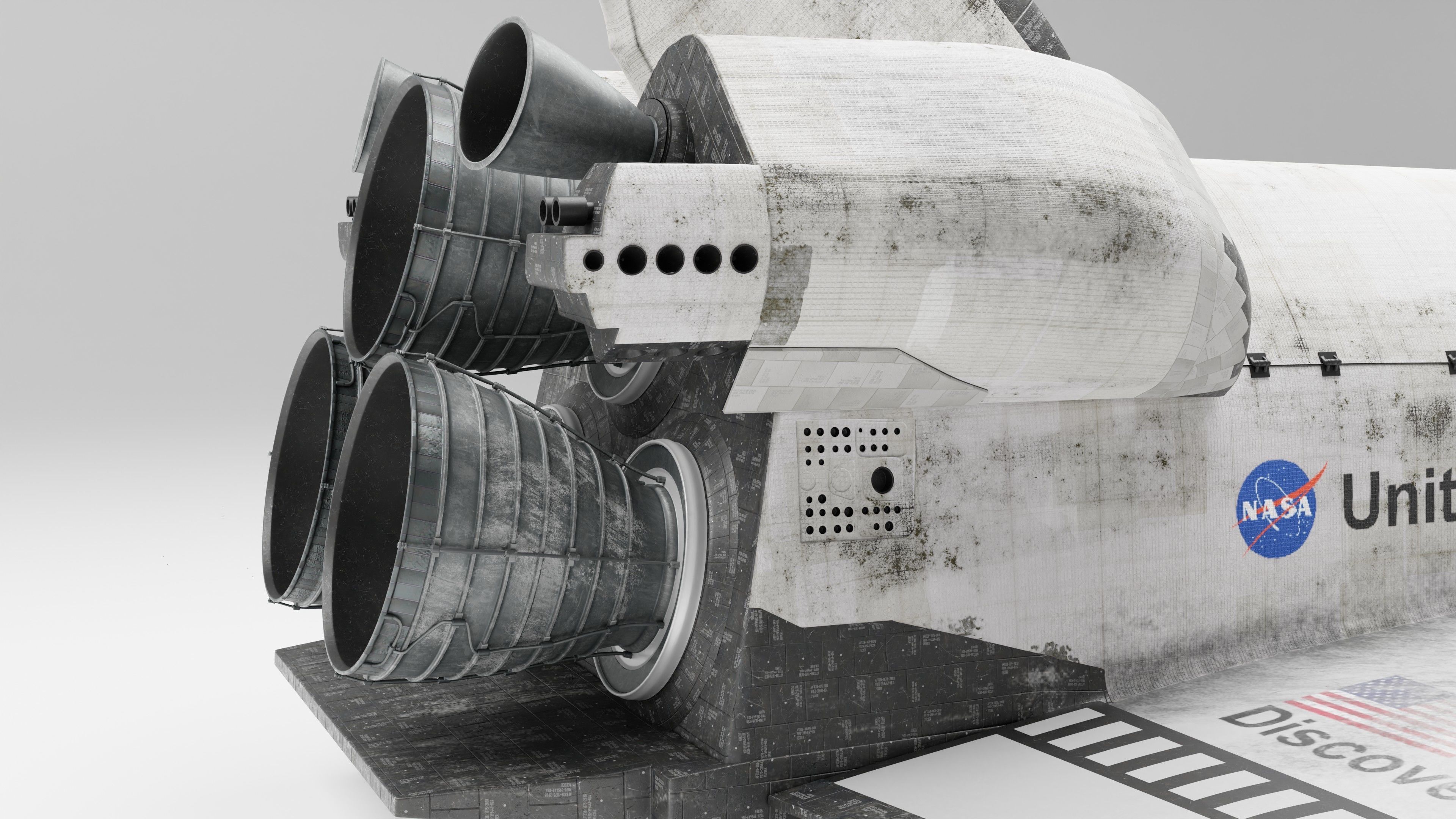 SPACE SHUTTLE DISCOVERY 3D model | CGTrader