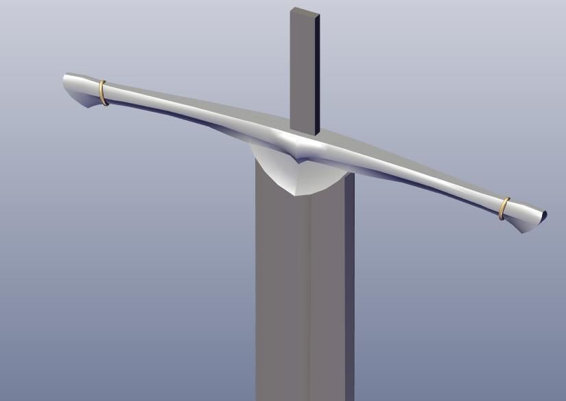 STRIDER RANGER SWORD 3D model 3D printable | CGTrader