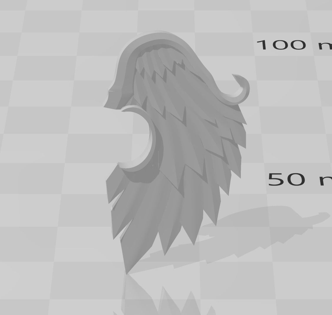 Wingshield boarding shild 3D model | CGTrader