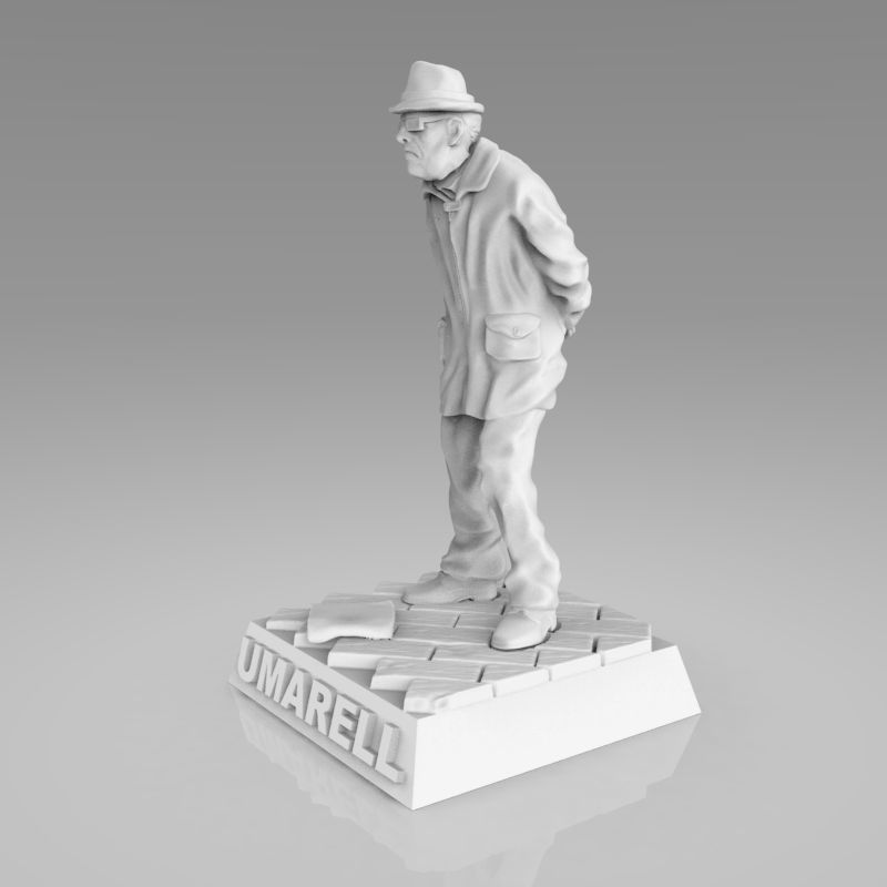 THE UMARELL - BASE INCLUDED - 150mm - 3D model 3D printable | CGTrader