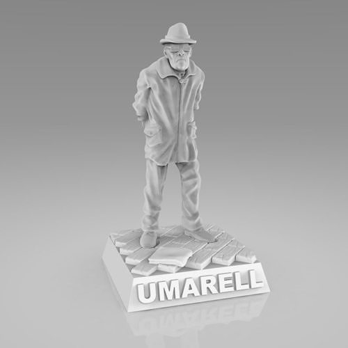 THE UMARELL - BASE INCLUDED - 150mm - 3D model 3D printable | CGTrader