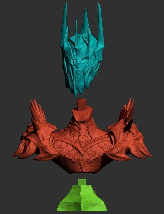 Sauron 3D model 3D printable | CGTrader