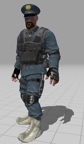 3D model riot police VR / AR / low-poly | CGTrader