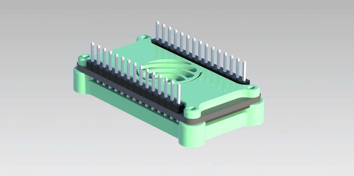 NodeMCU ESP8266 mini case 3D model 3D printable | CGTrader
