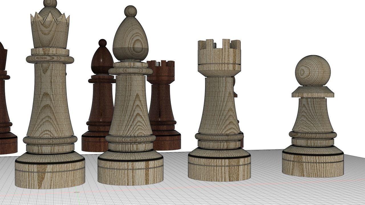 Chess parts type 1 3D model | CGTrader