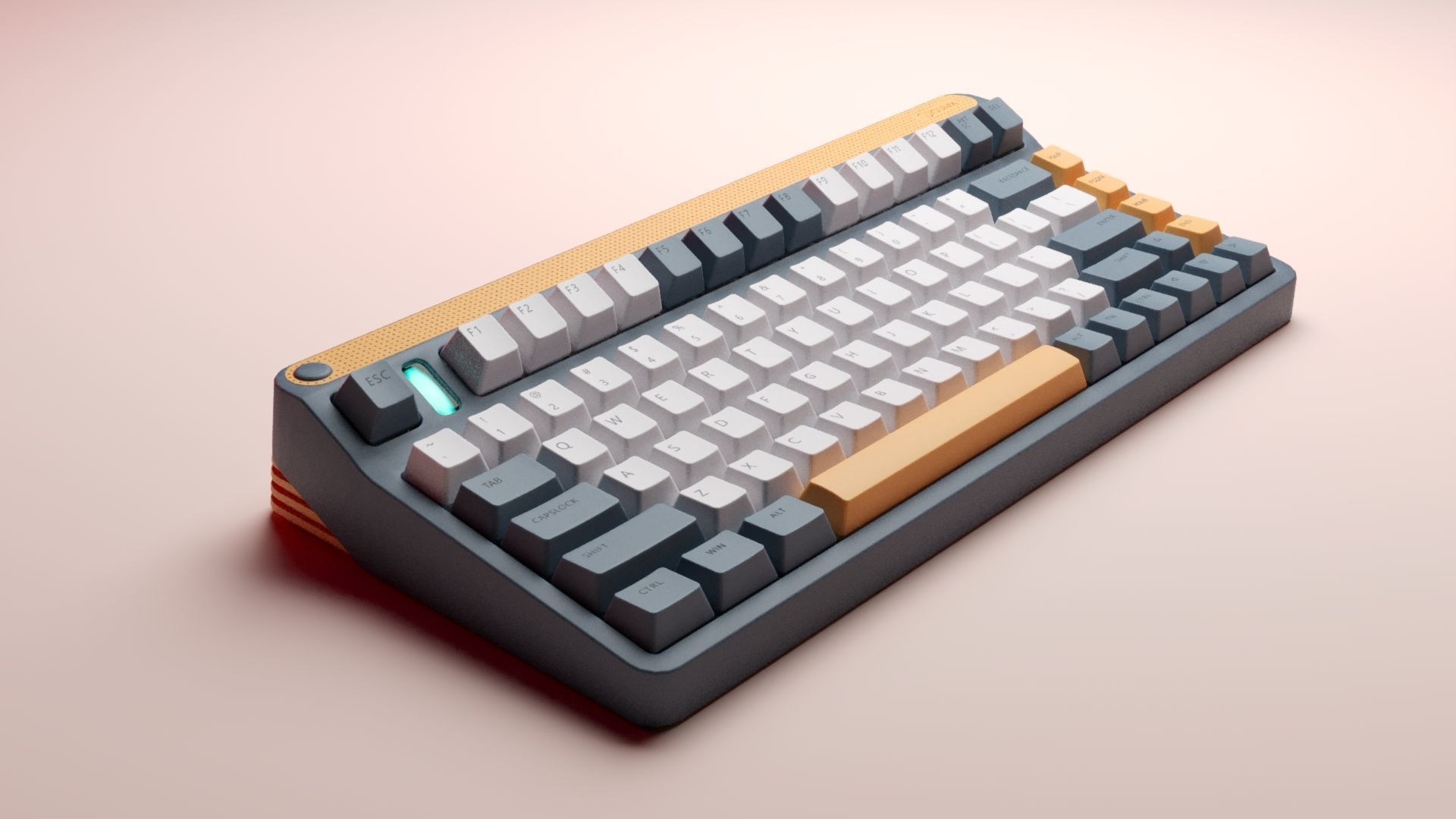 Mechanical Keyboard IQUNIX A80 3D model | CGTrader