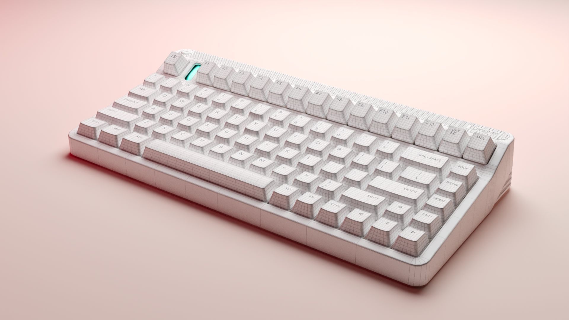 Mechanical Keyboard IQUNIX A80 3D model | CGTrader