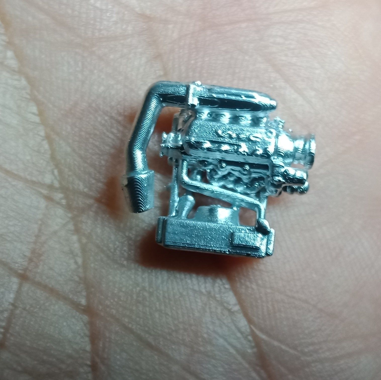 1 64 scale D16 Engine Diecast Hot Wheels CRX 3D model 3D printable ...