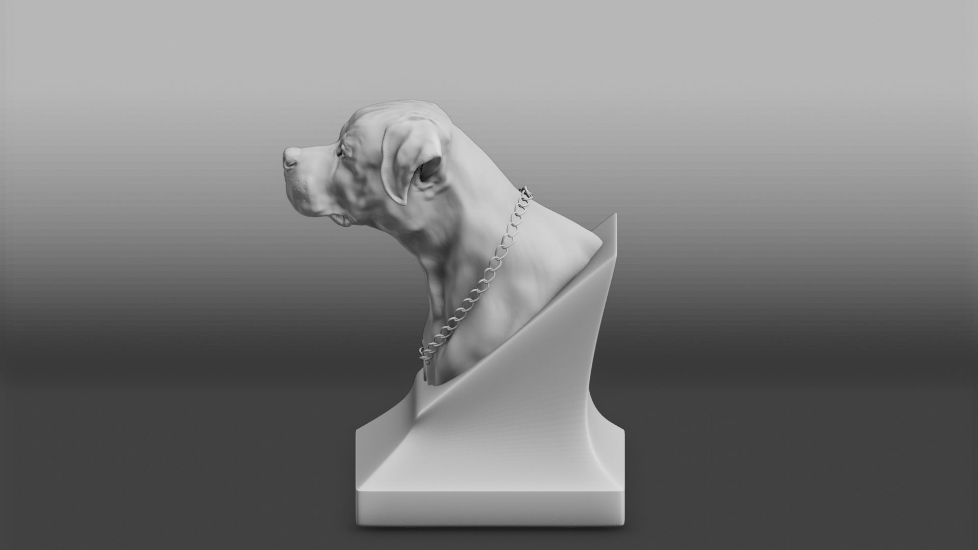 Printable Rottweiler 3D model 3D printable | CGTrader