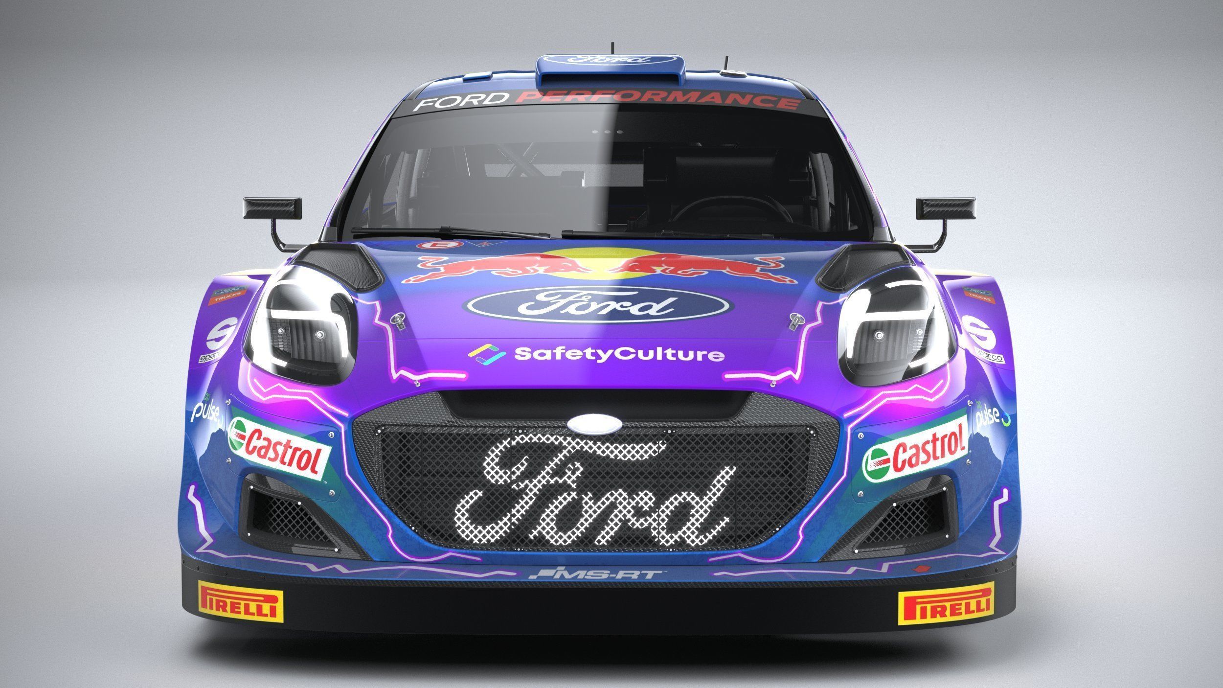 Ford Puma M-Sport WRC Hybrid Rally1 2022 3D model | CGTrader