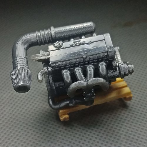 1 24 Scale Engine B18C 3D model 3D printable | CGTrader