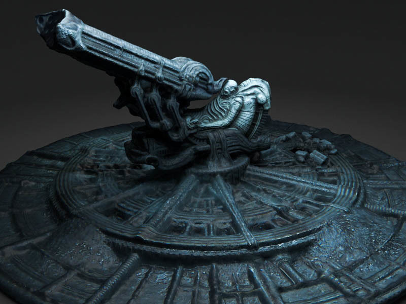 Alien Space Jockey 3D model | CGTrader